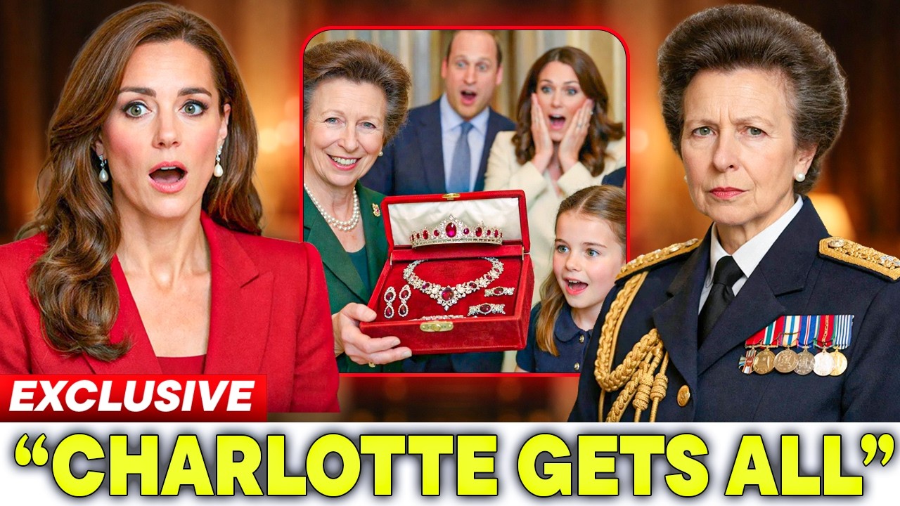 Royal Family SHOCKED After Anne Reveals Queen Left Crown Ruby ...