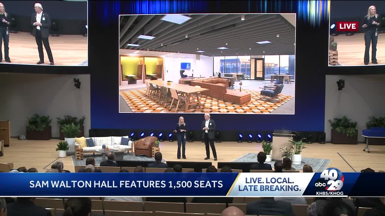 Walmart unveils new Home Office campus - YouTube