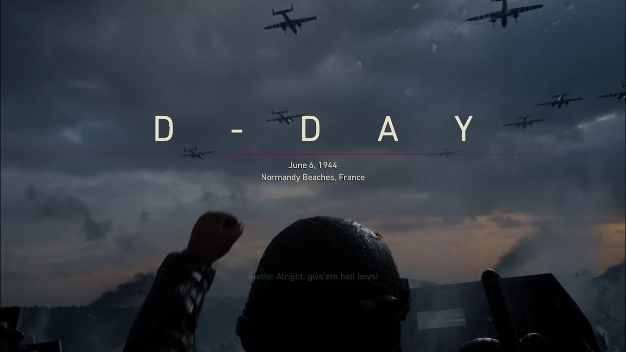 CALL OF DUTY WW II WALKTROUGH PART 1 | D-DAY MISSION - YouTube