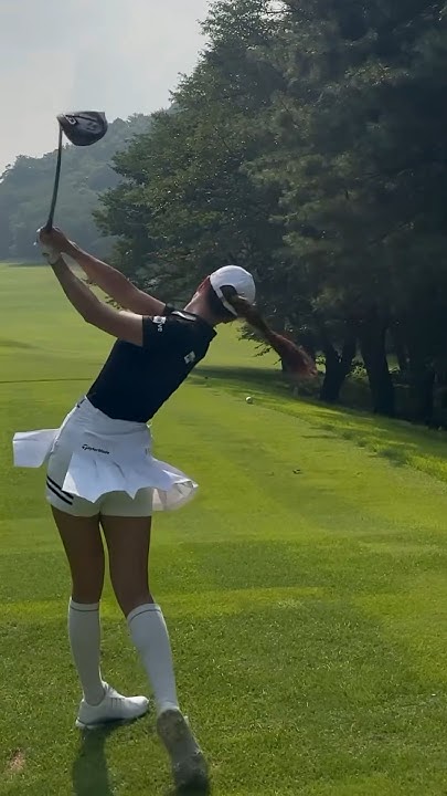 첫 방문 • 좋은 기억을 준 뉴코리아cc 🤍 | KLPGA 유현주 투어프로 @_hyunju.__ #응원릴레이2024 #골프 #golf #golfswing - YouTube