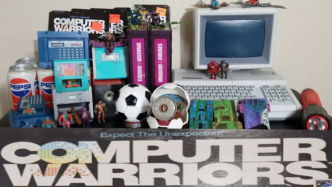 RETRO-WED: 1989 MATTEL COMPUTER WARRIORS ENTIRE TOY LINE OF FIGURES ...