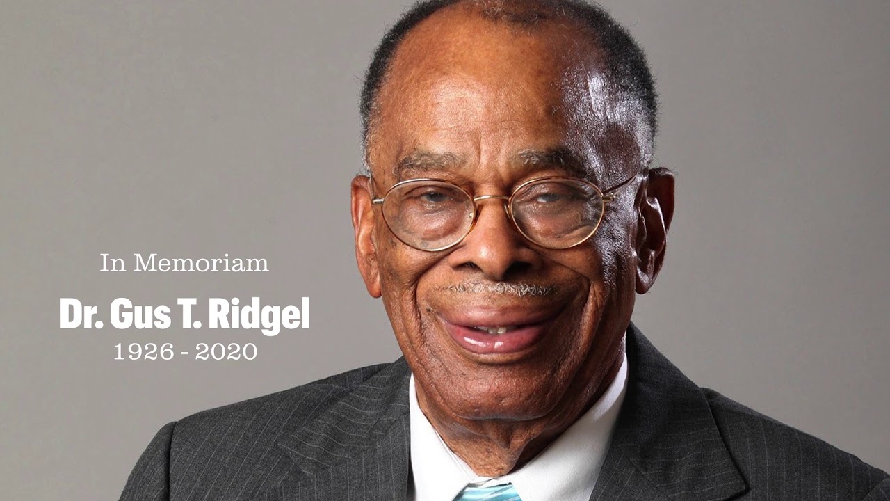 Dr. Gus T. Ridgel | 2020 Mizzou Hall of Fame - YouTube