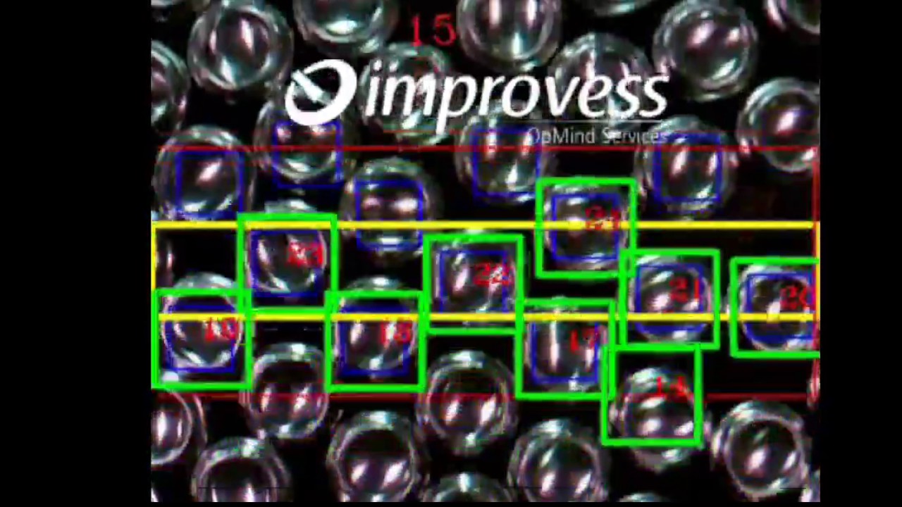 Computer Vision system to realtime conveyor flow measurement 90 FPS ...