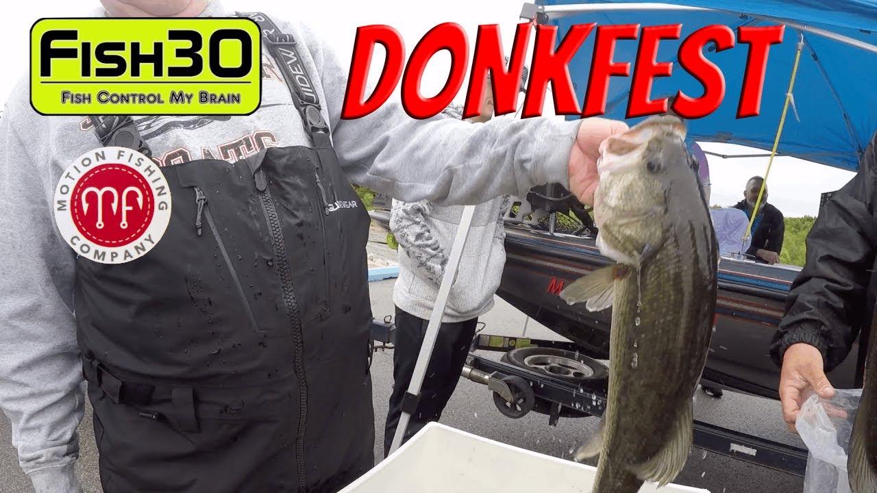 Giant Bass are Eating the Motion Fishing Football Jig in the Average ...