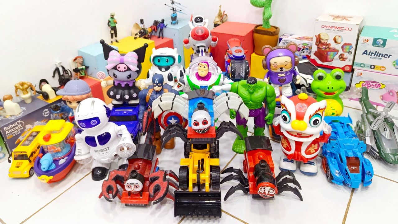 Kereta Hantu Choo Choo Charles Berkumpul, Robot Dance Keren, Thomas Exe ...