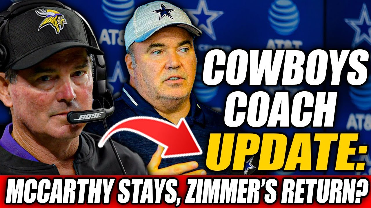 🚨 Breaking: Mike McCarthy to Stay as Cowboys Head Coach, Mike Zimmer ...