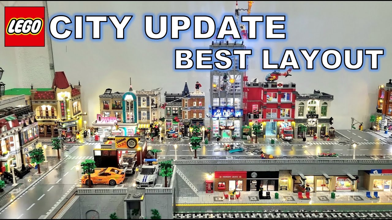 LEGO City Update Sept 2022 - BEST LAYOUT EVER!!! - YouTube