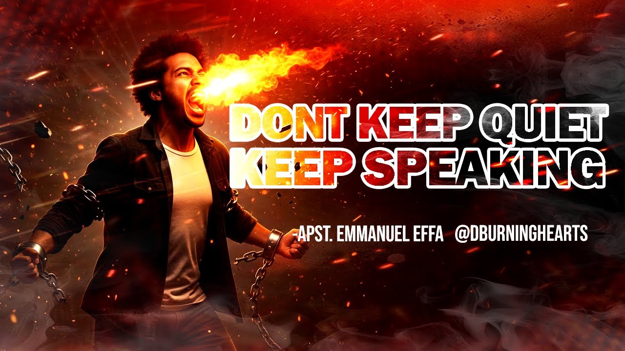 DON'T WATCH YOUR LIFE GO DOWN THE DRAIN || SPEAK! || APST. EFFA ...