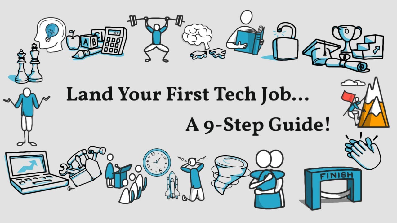 9 Actionable Steps to Land Your Dream Tech Job Career Guide! - YouTube