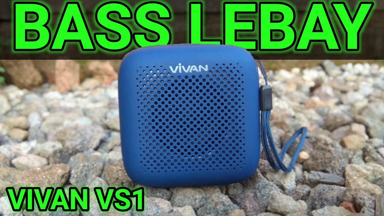 VIVAN VS1 Speaker Bluetooth 5.0 Outdoor Waterproof Portable Wirelles ...