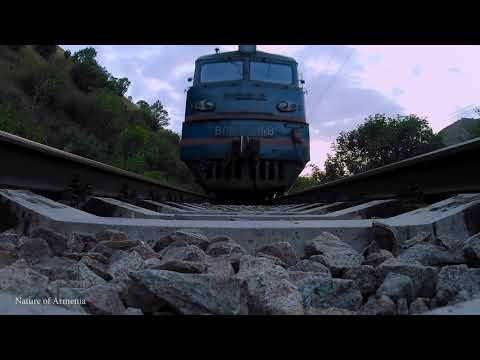 Camera under train / Камера под поездом - YouTube