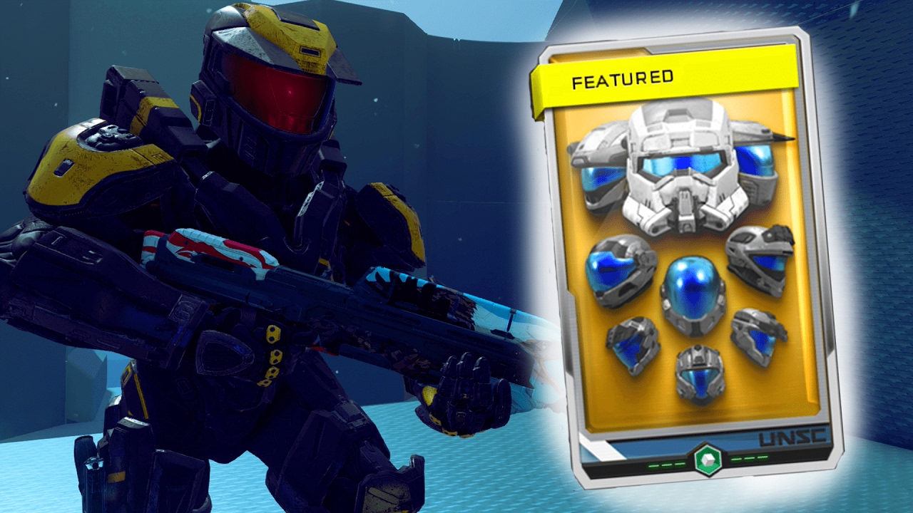 Halo 5 Classic Helmet Req Pack Opening/Showcase (EOD, CQB, Mark V Delta ...