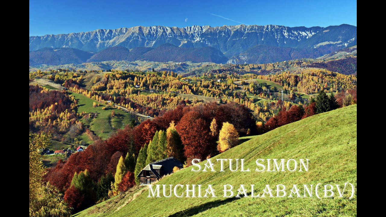 Satul Simon, judetul Brasov - YouTube