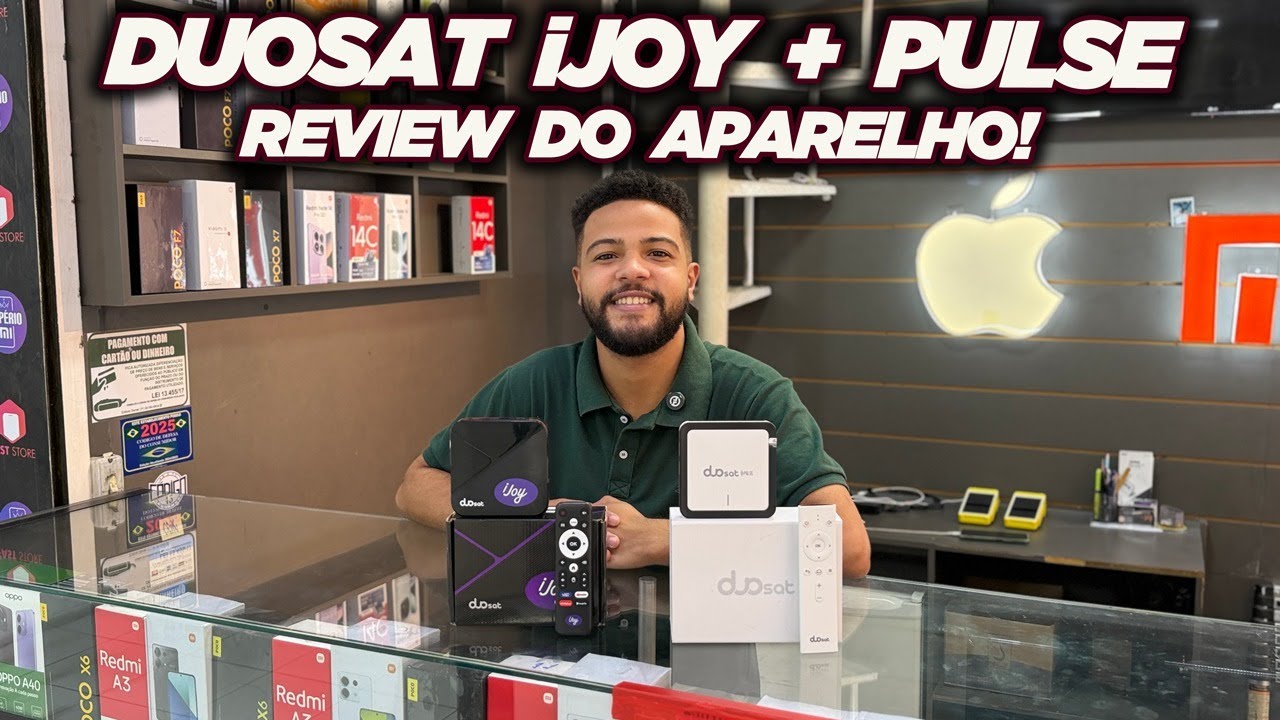 DUOSAT iJOY + PULSE REVIEW DO APARELHO! MYTV ELETRÔNICOS! - YouTube