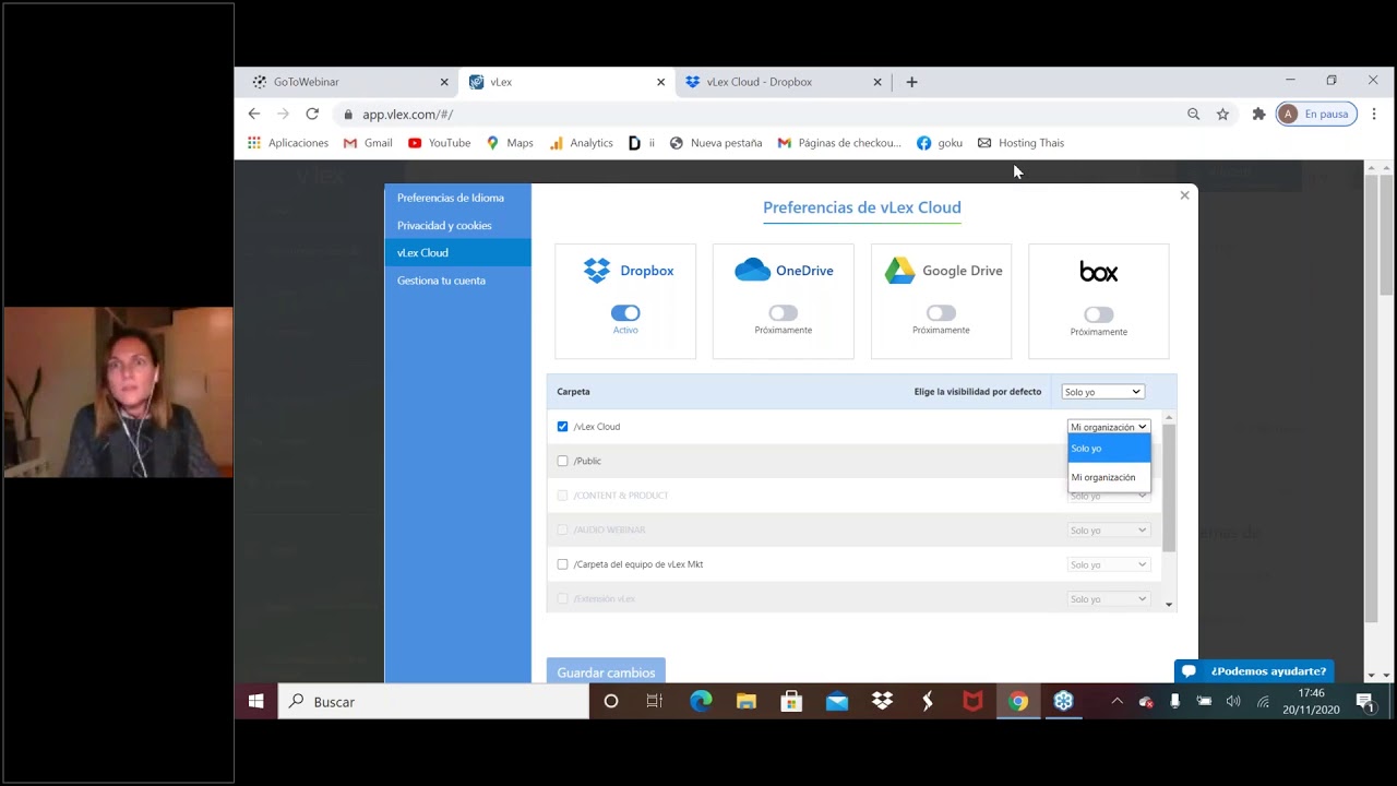 Demo de vLex Cloud, gestor de conocimiento en la nube de la herramienta ...