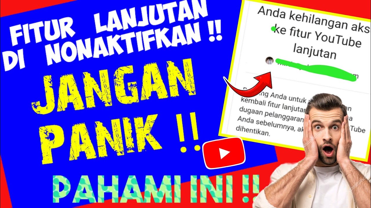 Penyebab Fitur Lanjutan Channel YouTube Di Hentikan ! Fitur Lanjutan Youtube - YouTube