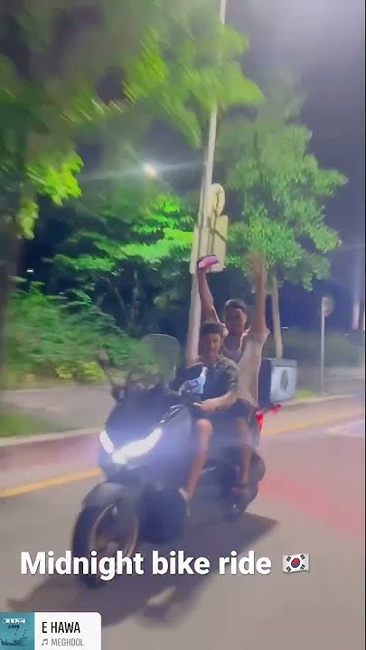 Midnight bike ride in Daejeon at 🇰🇷 - YouTube