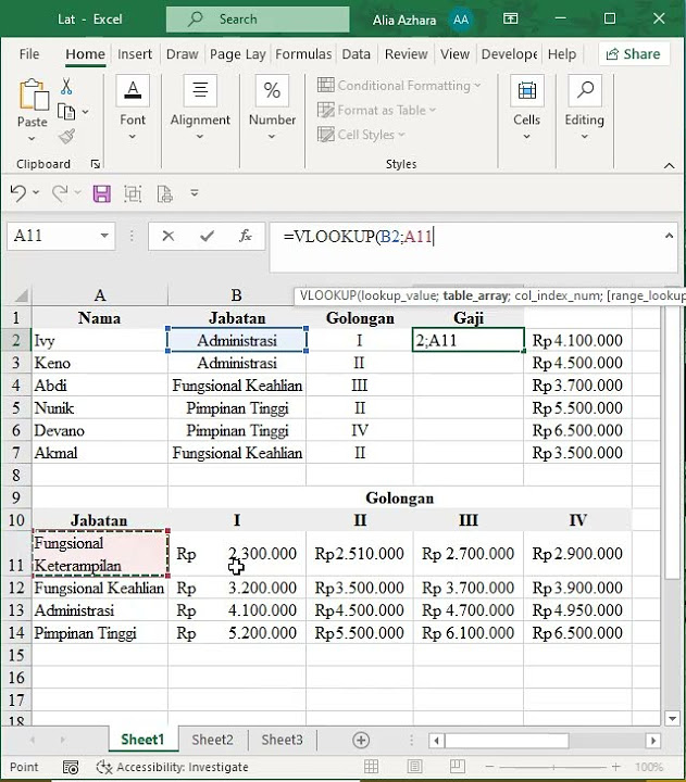 Tes Excel Vlookup Match Exceltips Exceltutorial Latihanexcel Exceltest Excel Youtube 
