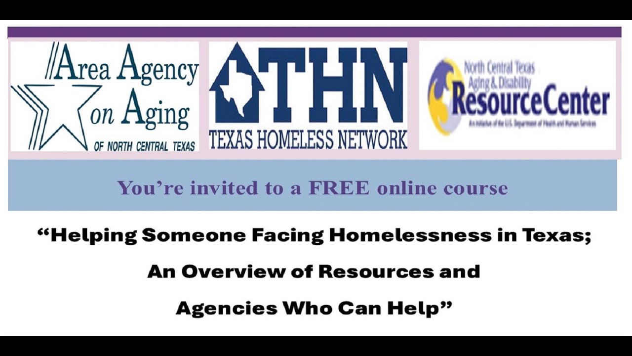 “Helping Someone Facing Homelessness in Texas; An Overview of Resources ...