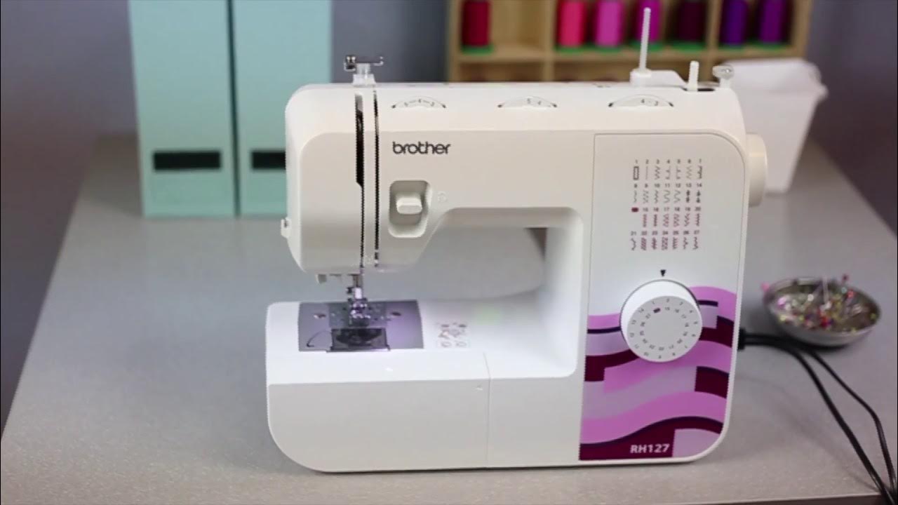 Maszyna do szycia Brother RH127 - maszyna idealna do domowego szycia - YouTube