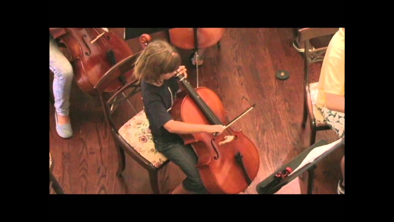Hannah Plays the Cello - YouTube