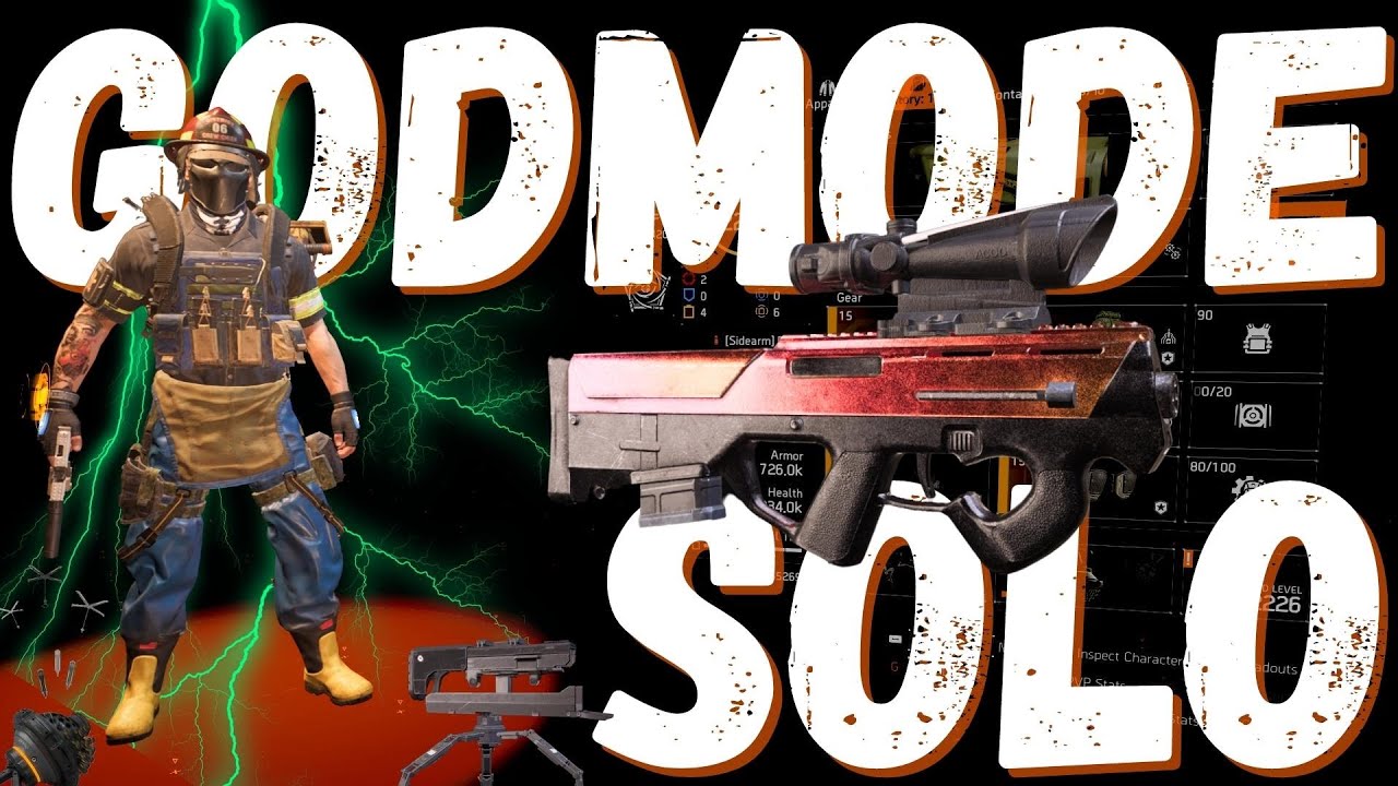 The Division 2 | THE SOLO GOD MODE BUILD | High Healing and High Damage ...