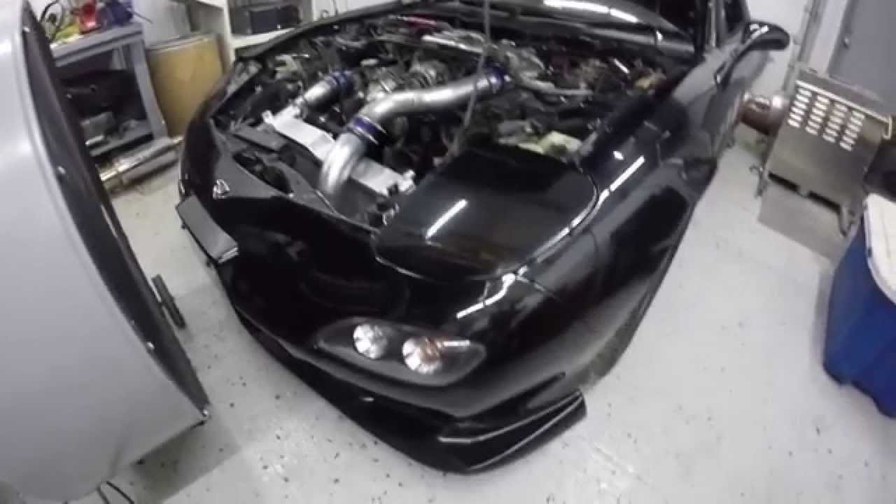 Rx7 fd3s single turbo dyno sessions @Derwin Tuning - YouTube