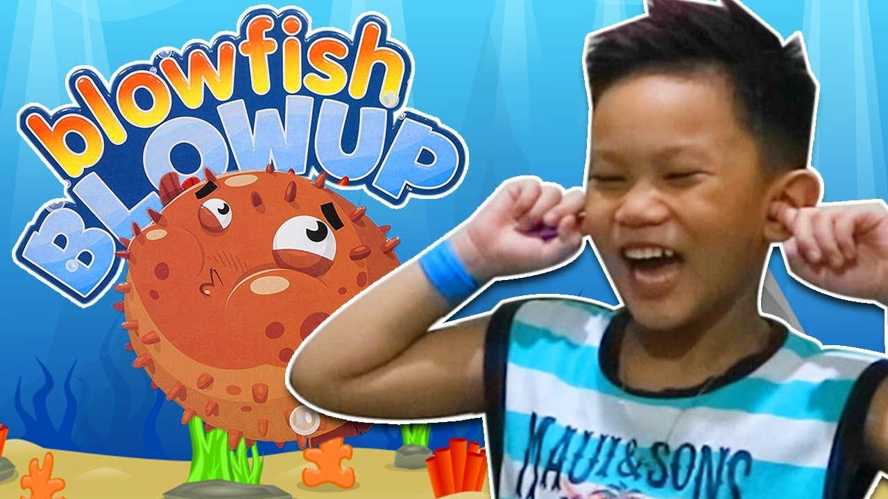 BOB the Blowfish! | Blowfish Blowup Toy Unboxing and Review - YouTube