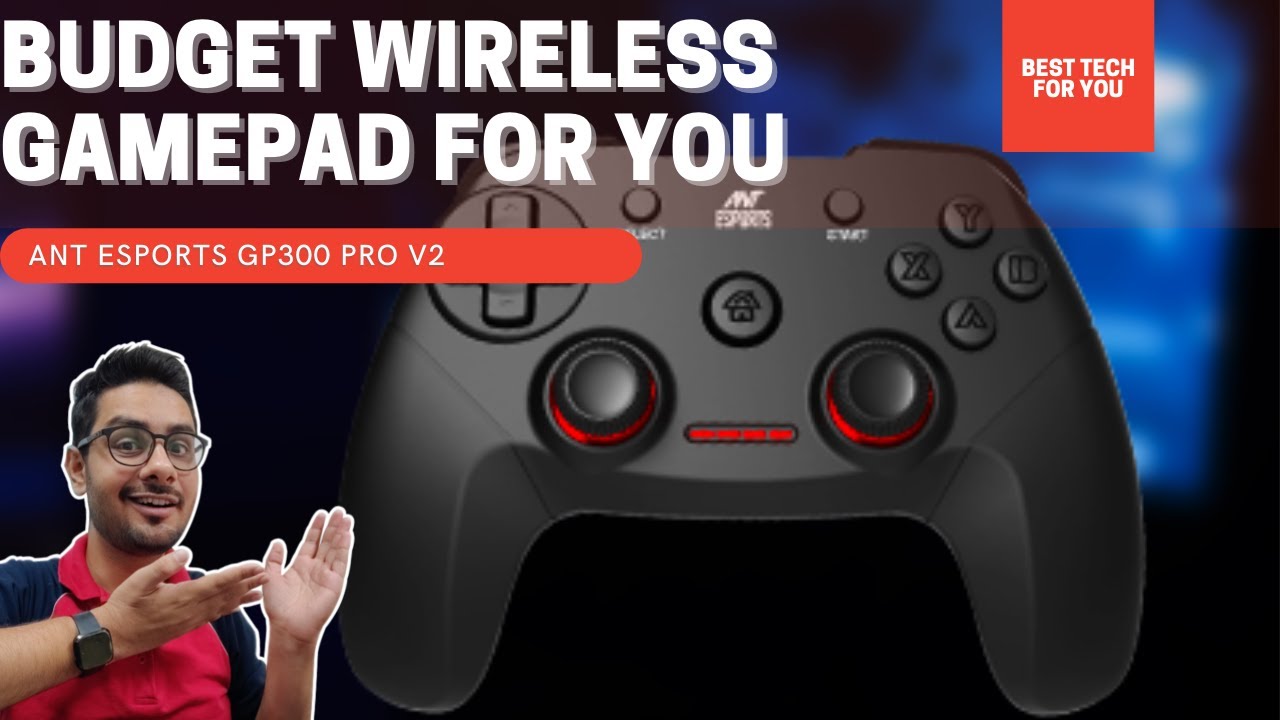 ANT eSports GP300 V2 Wireless Controller Review | Comparison with CLAW ...