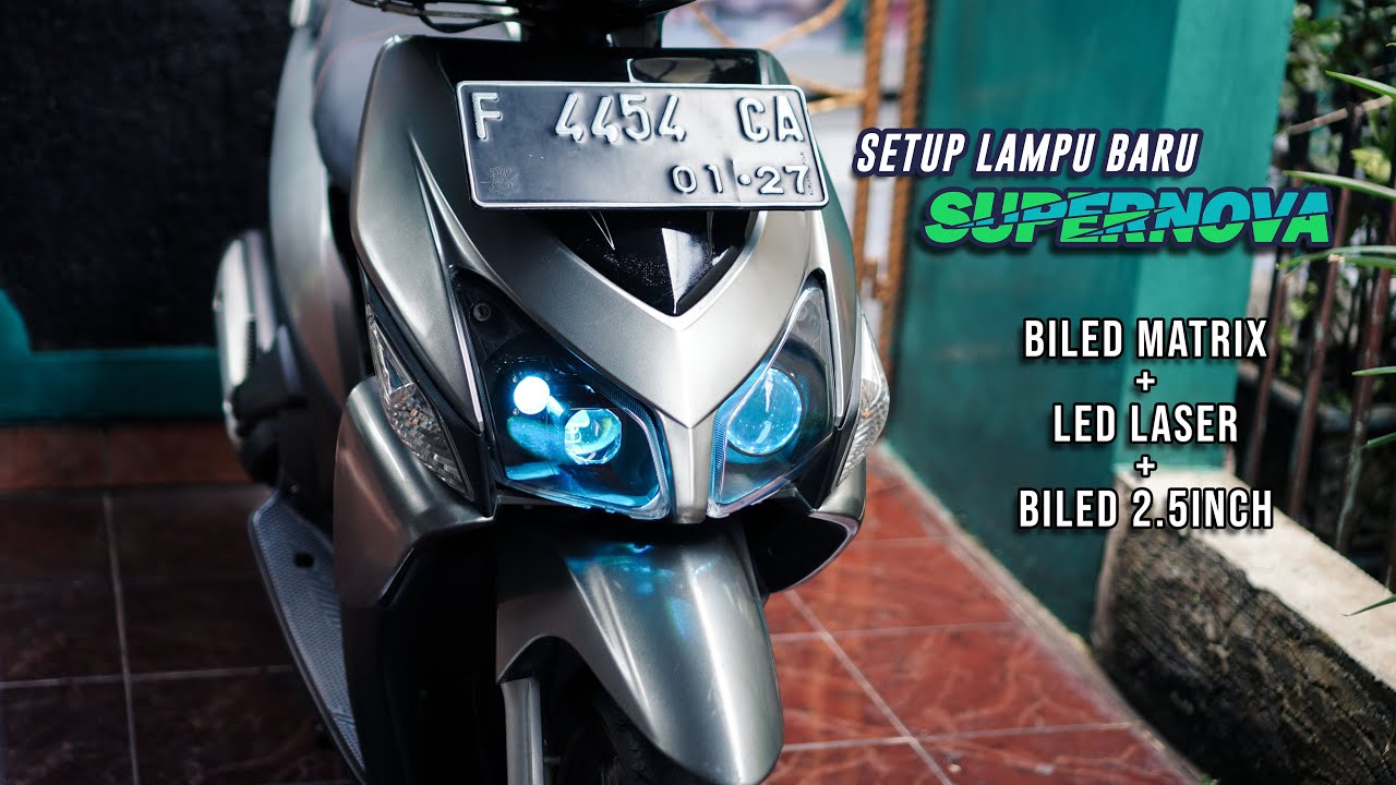 SETUP BILED TERBARU SUPERNOVA ! 1 BILED 2,5 INCH, 1 BILED MATRIX RTD ...