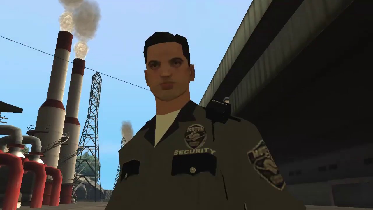 Gta Sa: Security Guard pack from Re: Outbreak - YouTube