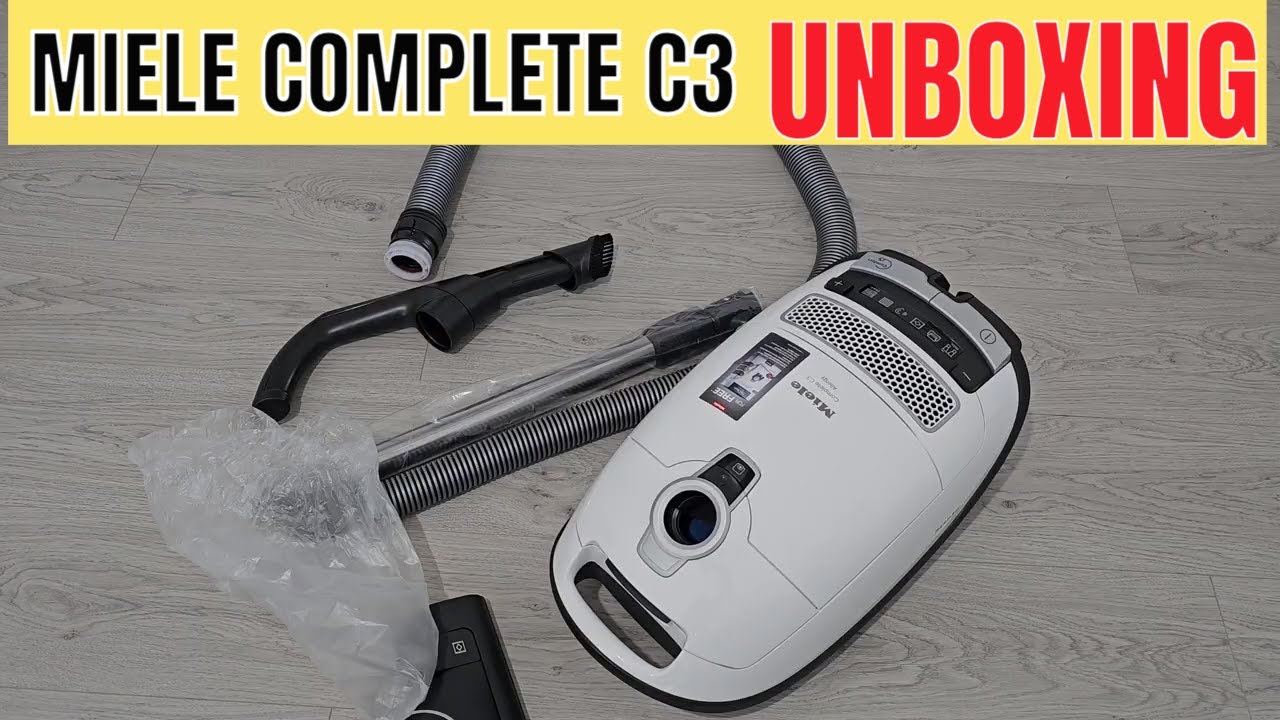 Miele Complete C3 Unboxing , Setup & Demo Video | First Cylinder Vaccum ...