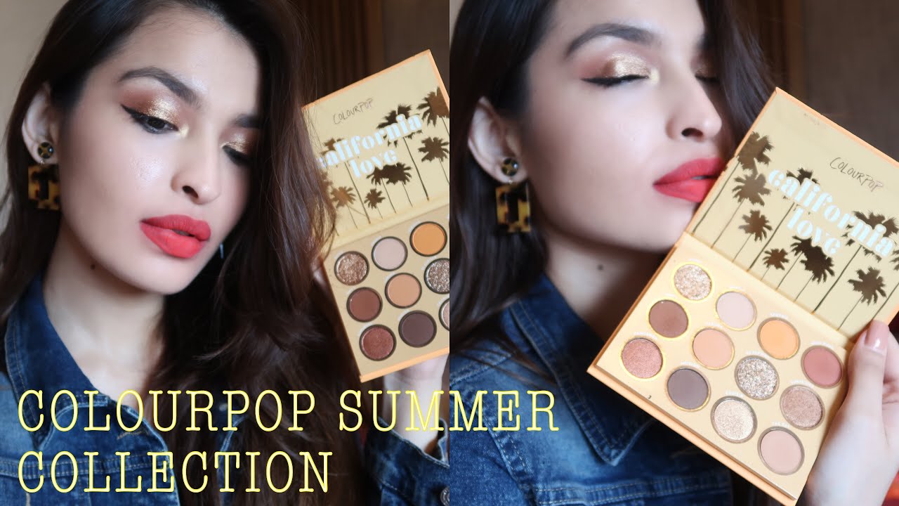 COLOURPOP SUMMER COLLECTION FULL REVIEW + TUTORIAL + LIP SWATCHES - YouTube