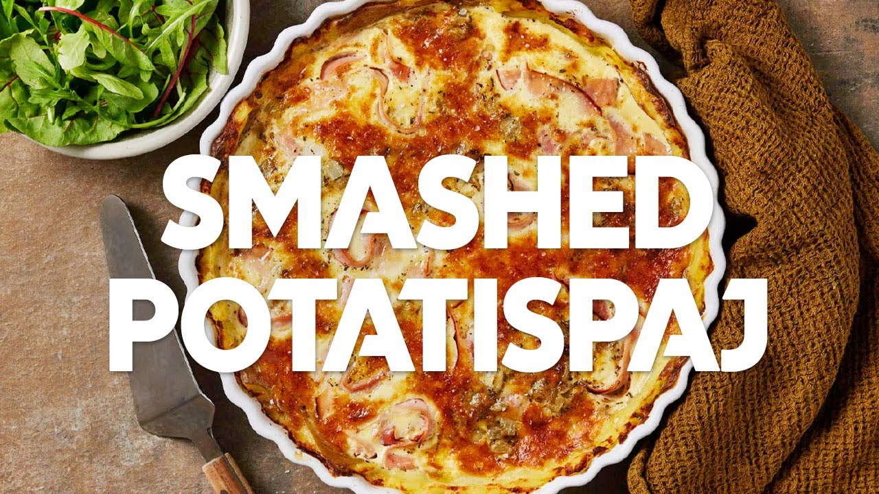 Smashed potatoe pie - paj med krossad potatisbotten! 🥔 - YouTube