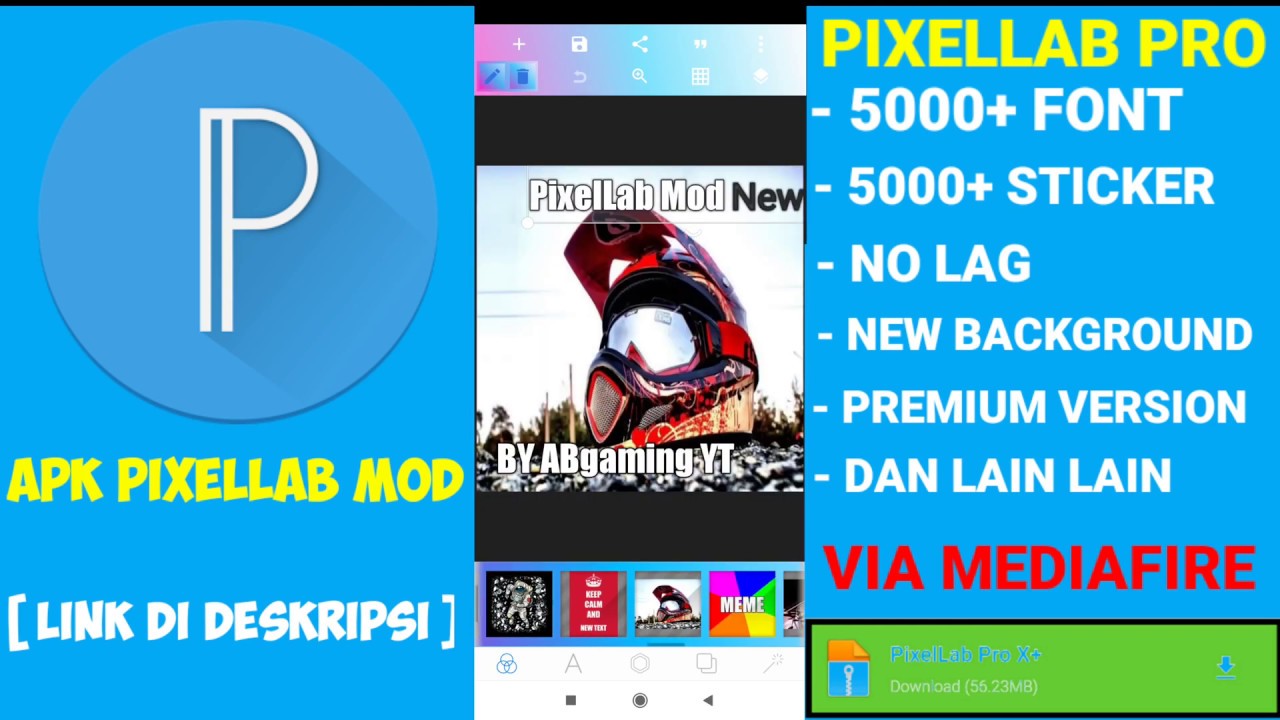 UPDATE...!!!! DOWNLOAD APK MOD PIXELLAB VERSI PRO/PREMIUM FULL FITURE ...