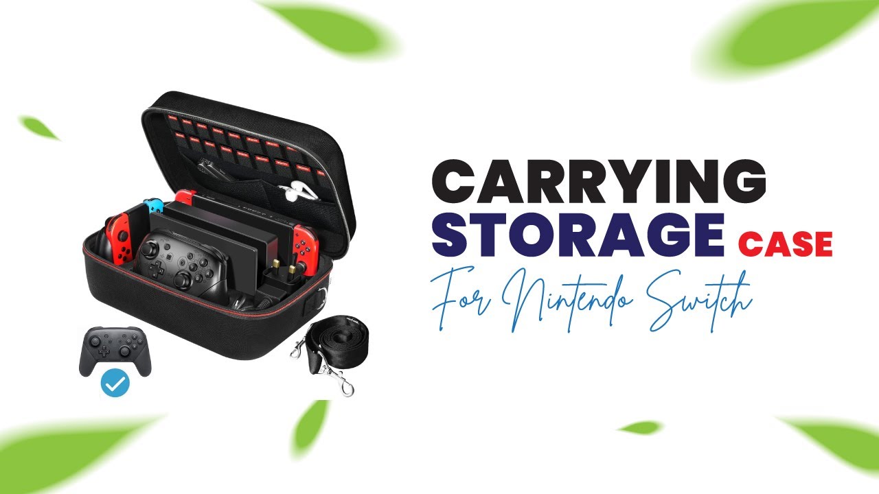 Nintendo Switch Storage Case Review - YouTube
