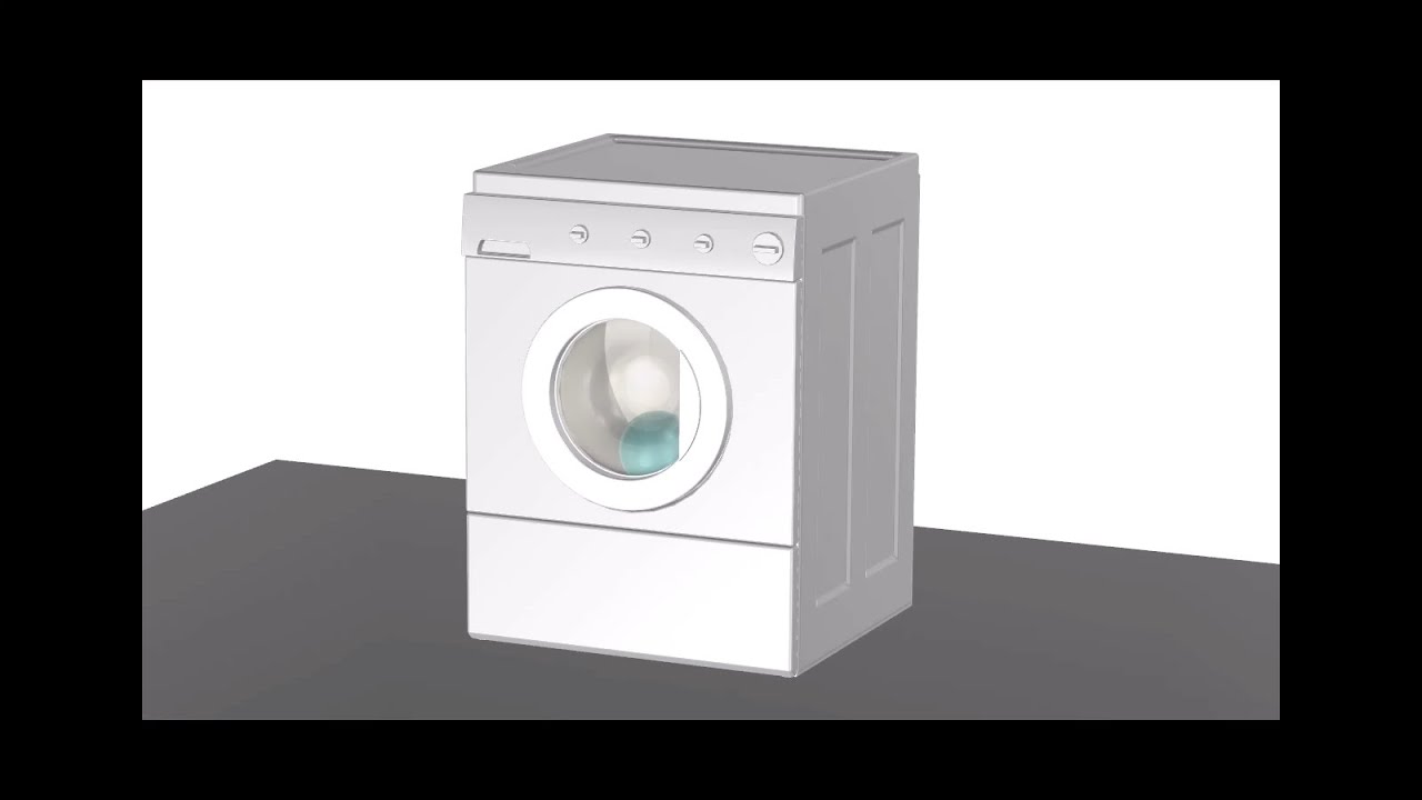 Motion 4 Acoustic Simulation - Washing Machine with E-Motor - YouTube