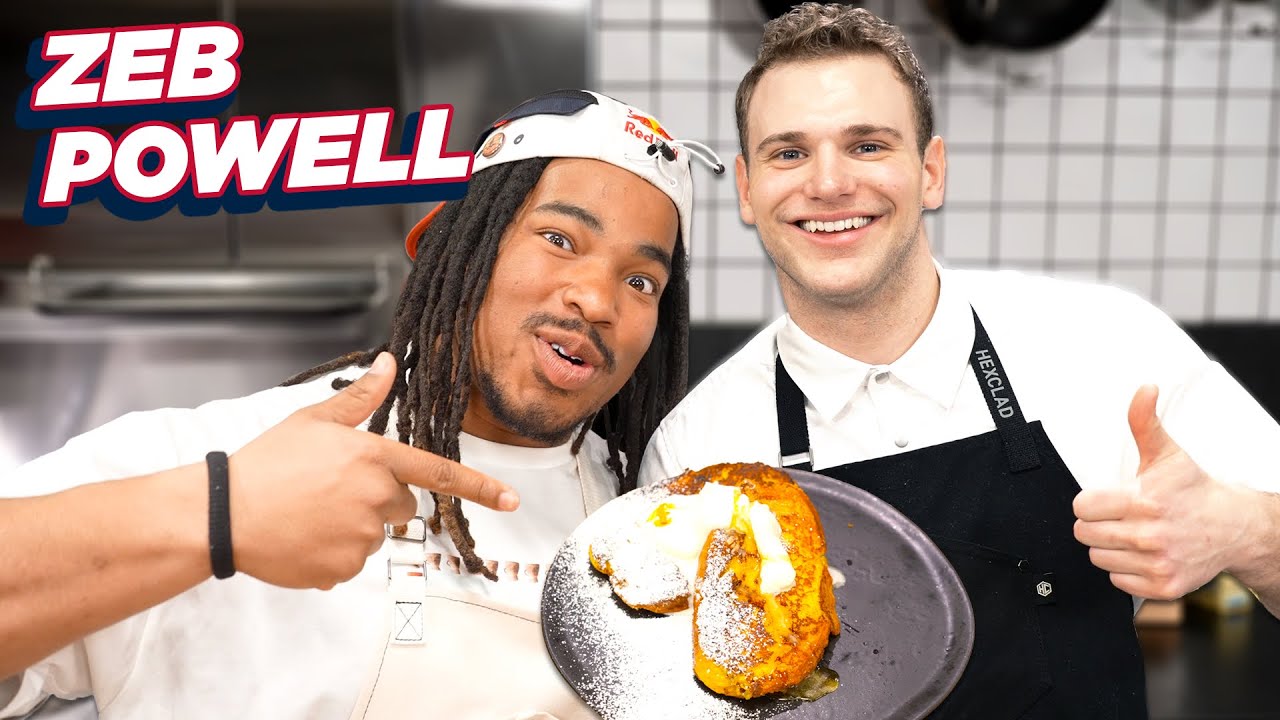 Zeb Powell Creates Ultimate Breakfast Recipe | What's For Lunch - YouTube