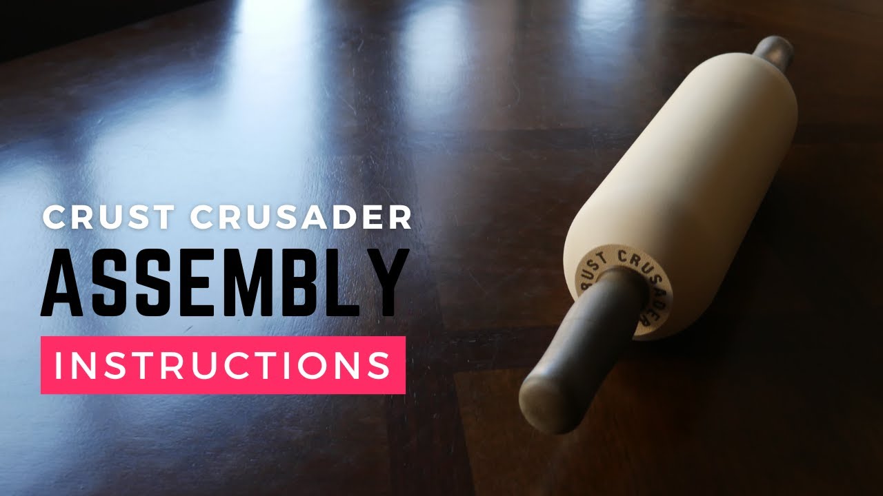 Assembling the Crust Crusader Rolling Pin - YouTube