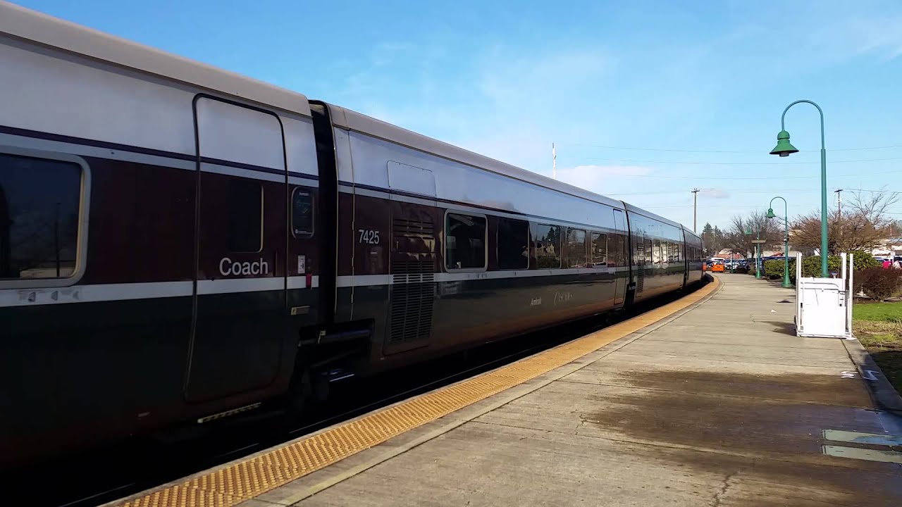 Amtrak 469 SB - YouTube