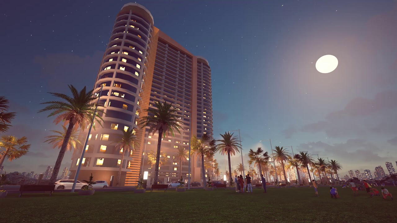 First Night Scene Slide Show Twinmotion - YouTube