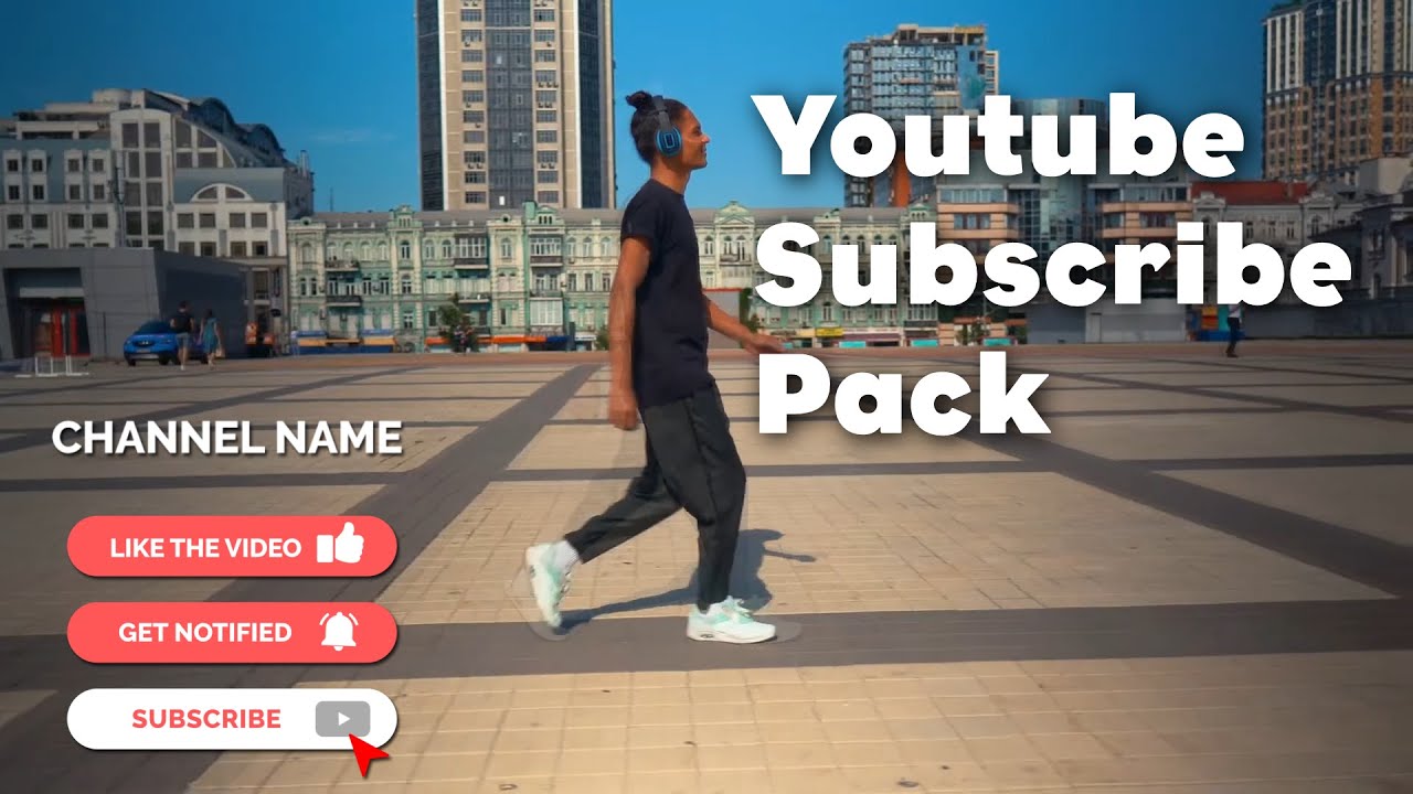 Youtube Subscribe Pack - FREE AE TEMPLATE DOWNLOAD - YouTube