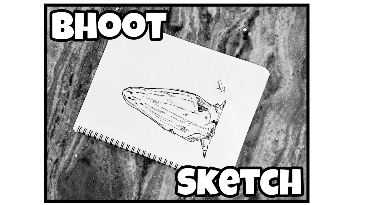 Bhoot Sketch | Drawholic - YouTube