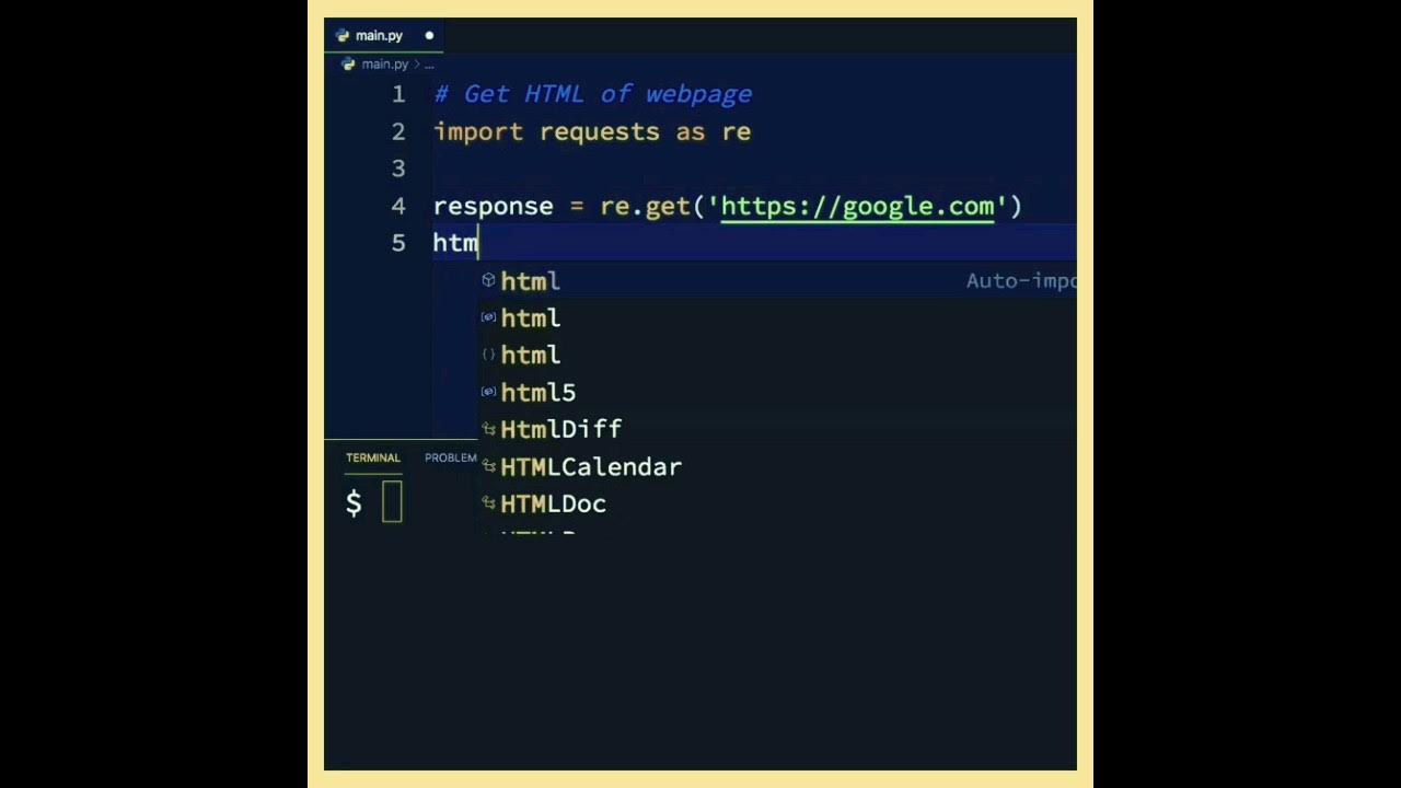 Python WEB SCRAPING in 30 Seconds! 🔥👨‍💻 #shorts #python - YouTube