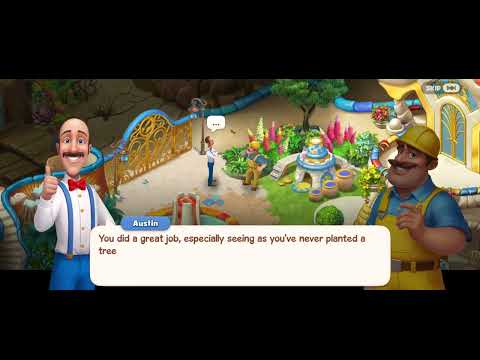 Gardenscapes design🪷 area 18 day 5 - YouTube