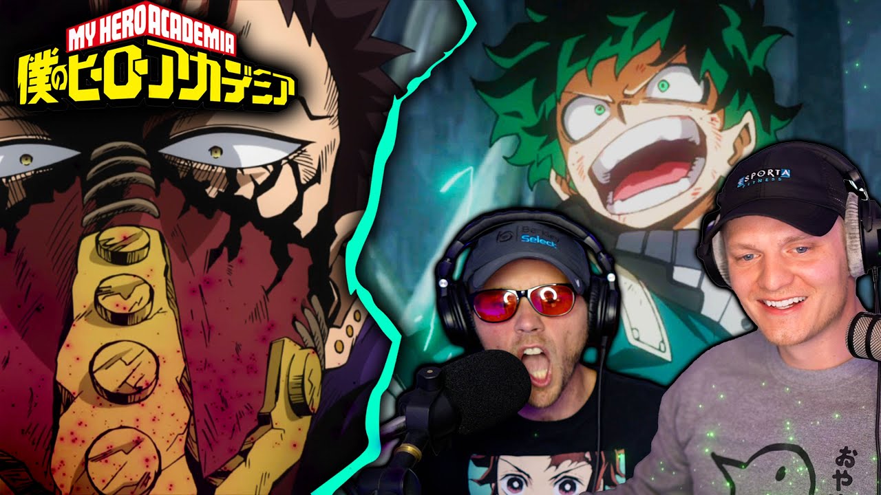 Deku Vs Overhaul My Hero Academia 4x12 Reaction Season 4 Ep 12 Youtube