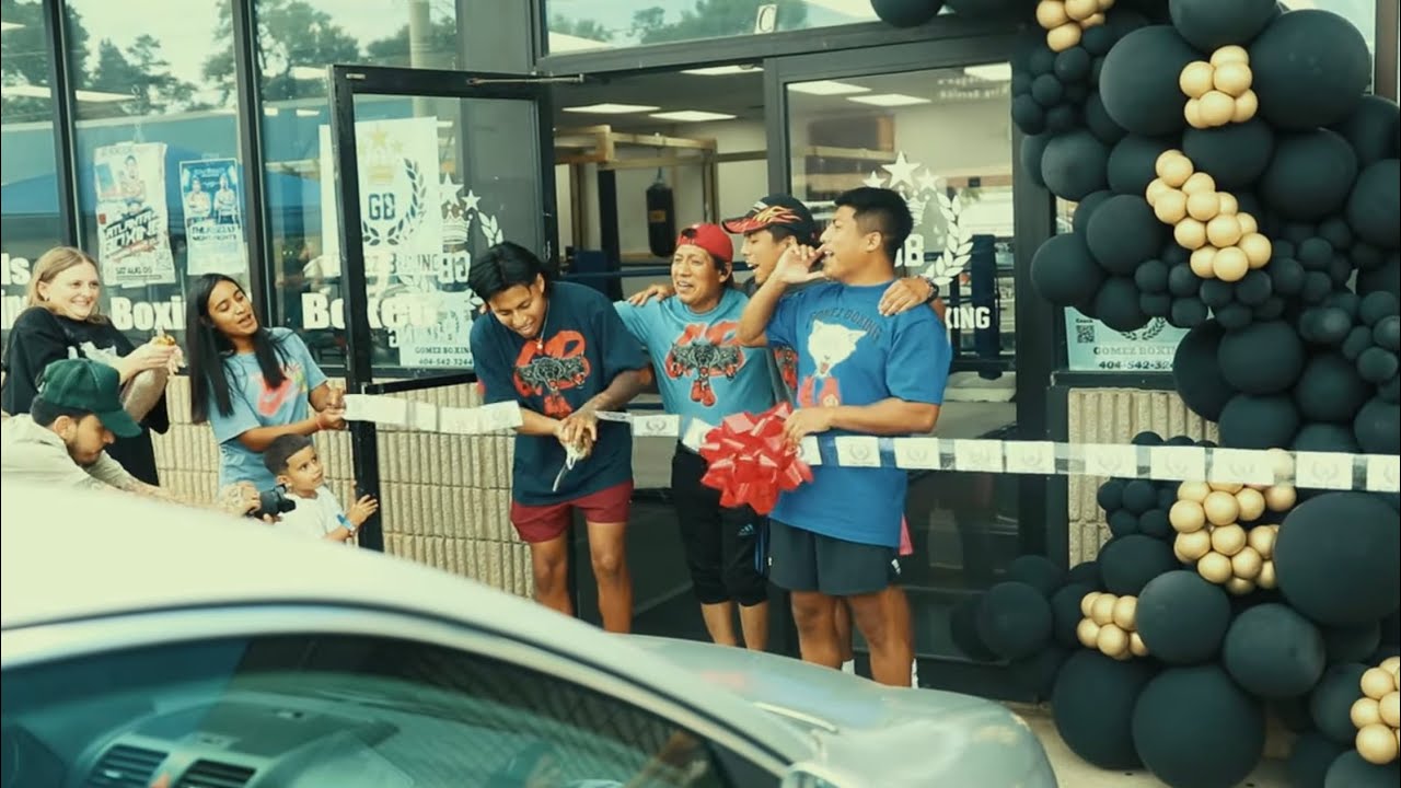 GBC (GOMEZ BOXING CLUB) GRAND OPENING / NOTORIOUS & COACH ALBY ON THE ...