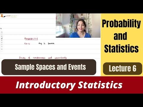 Introduction to Probability| Sample spaces and Events| Concept and ...