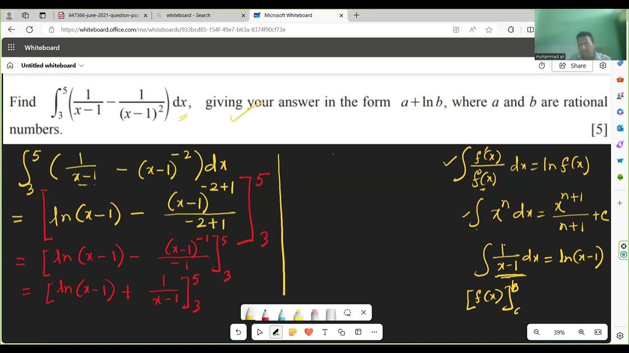 Cambridge IGCSE | Add math | 0606/11| M/J 2021| Q2 - YouTube