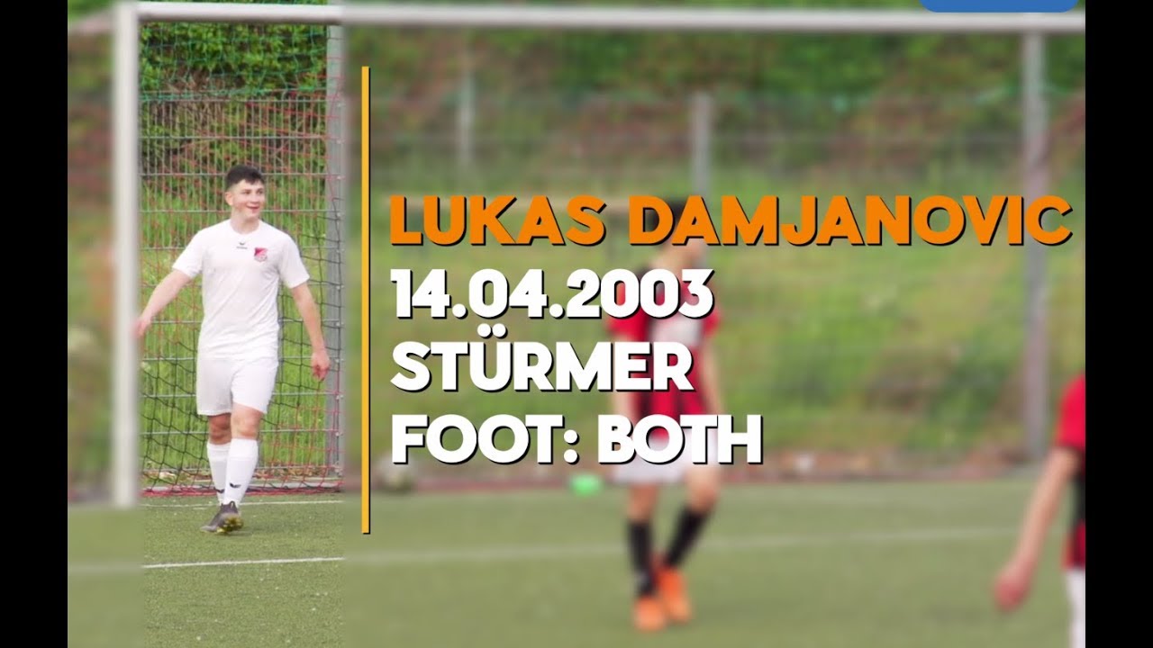 Lukas Damjanovic - 16 years old striker I PESPILA - YouTube